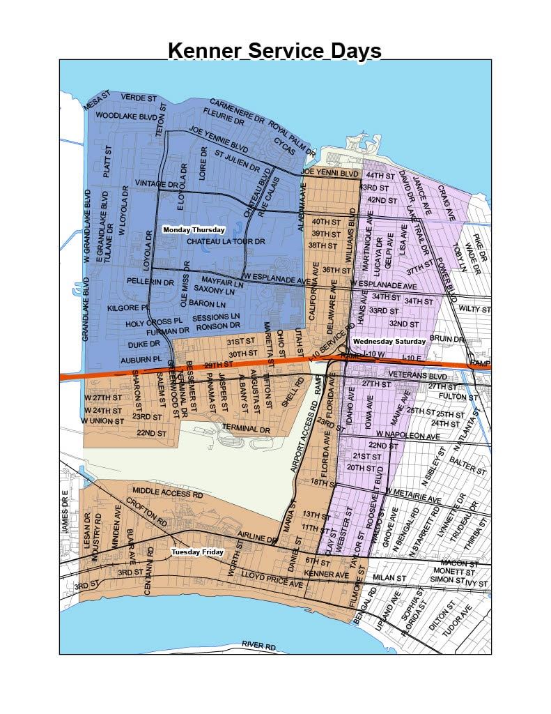 Garbage & Recycling | Kenner, LA